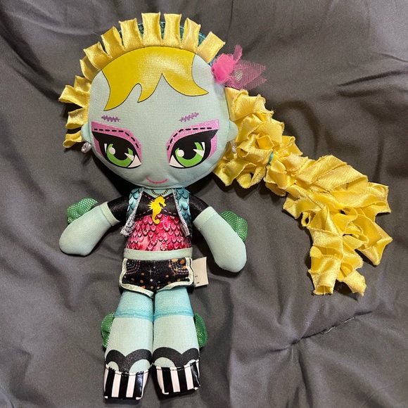 Toys | Monster High Lagoon Blue Freaky And Fabulous Doll Plush | Poshmark
